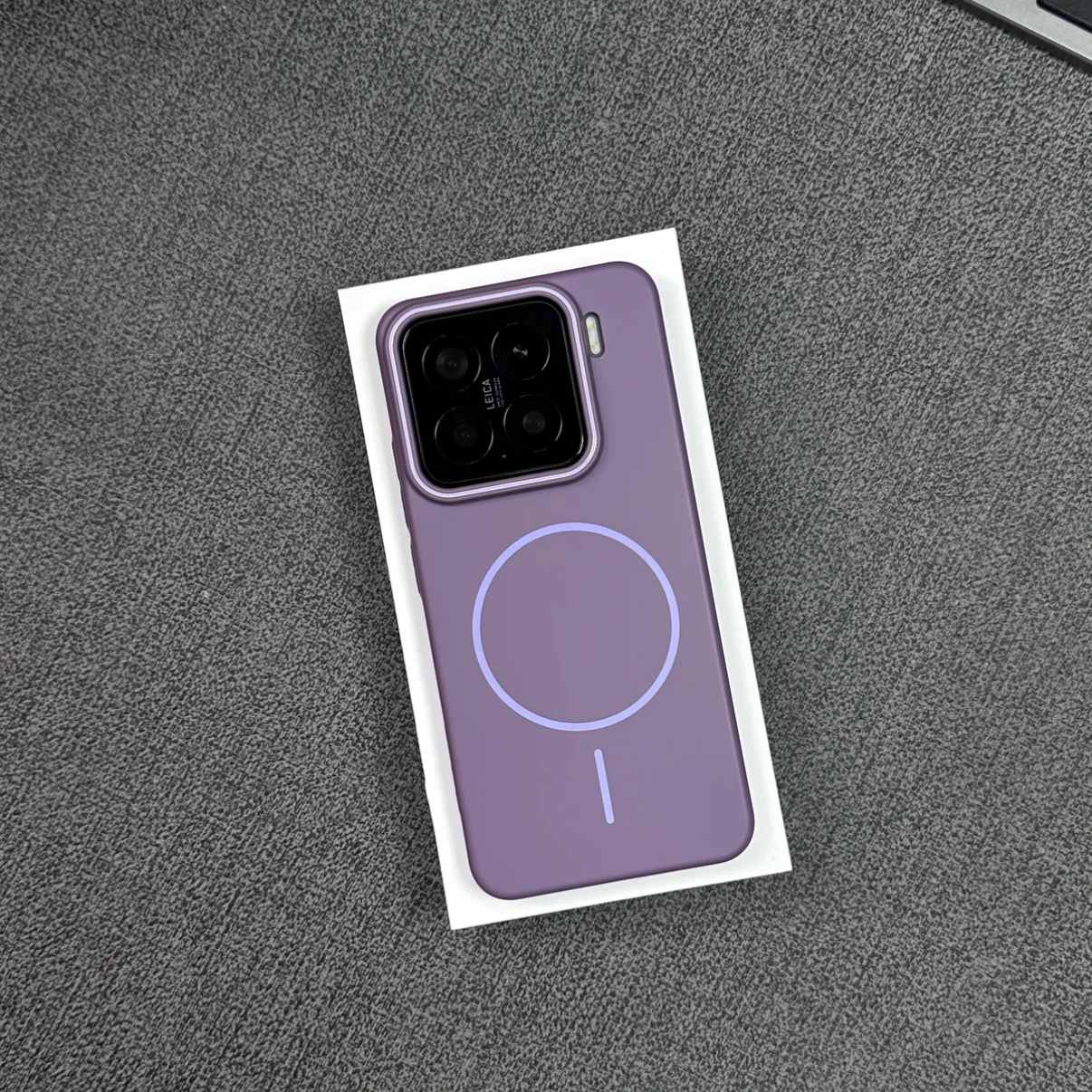 Чехол защитный для Xiaomi 13 с магнитным кольцом, большим отверстием, матовой отделкой, мягкой текстурой,