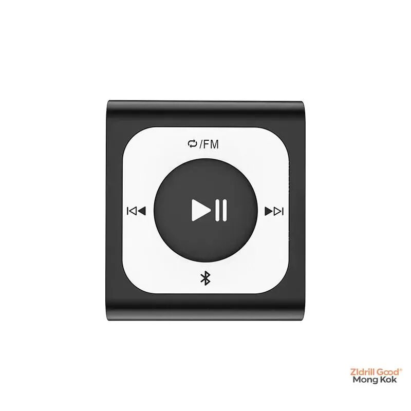 MP3-плеер 32 ГБ, черный, с FM-радио и Bluetooth 5.0 для активных людей