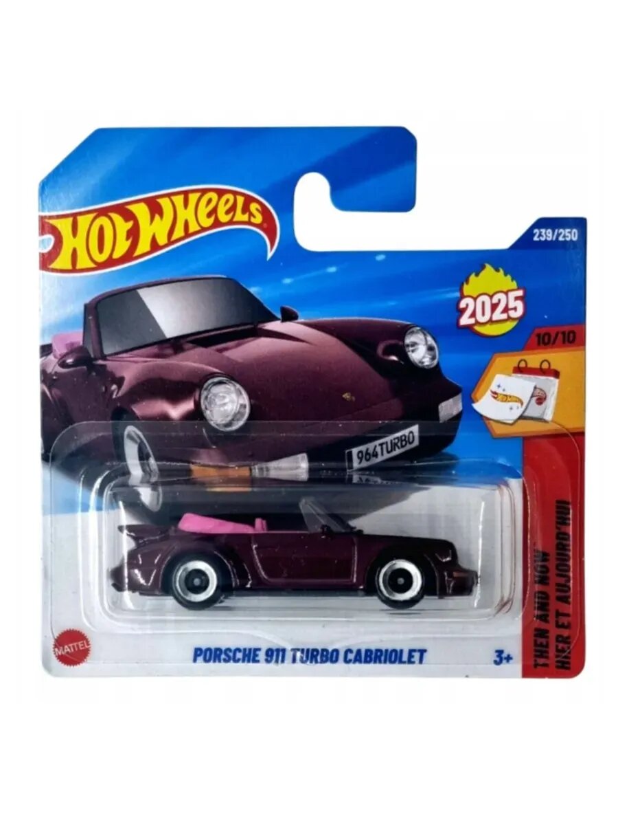 Машинка коллекционная Porsche 911 Turbo Cabriolet