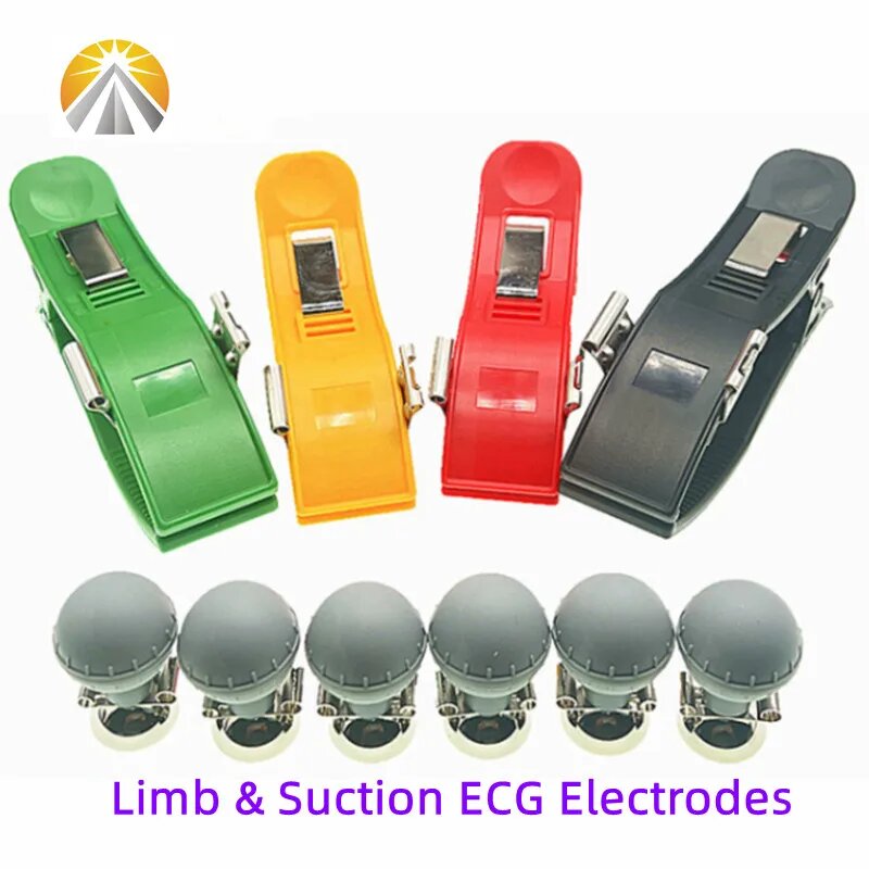 Электроды ЭКГ Limb & Suction, набор, Dual Set Color