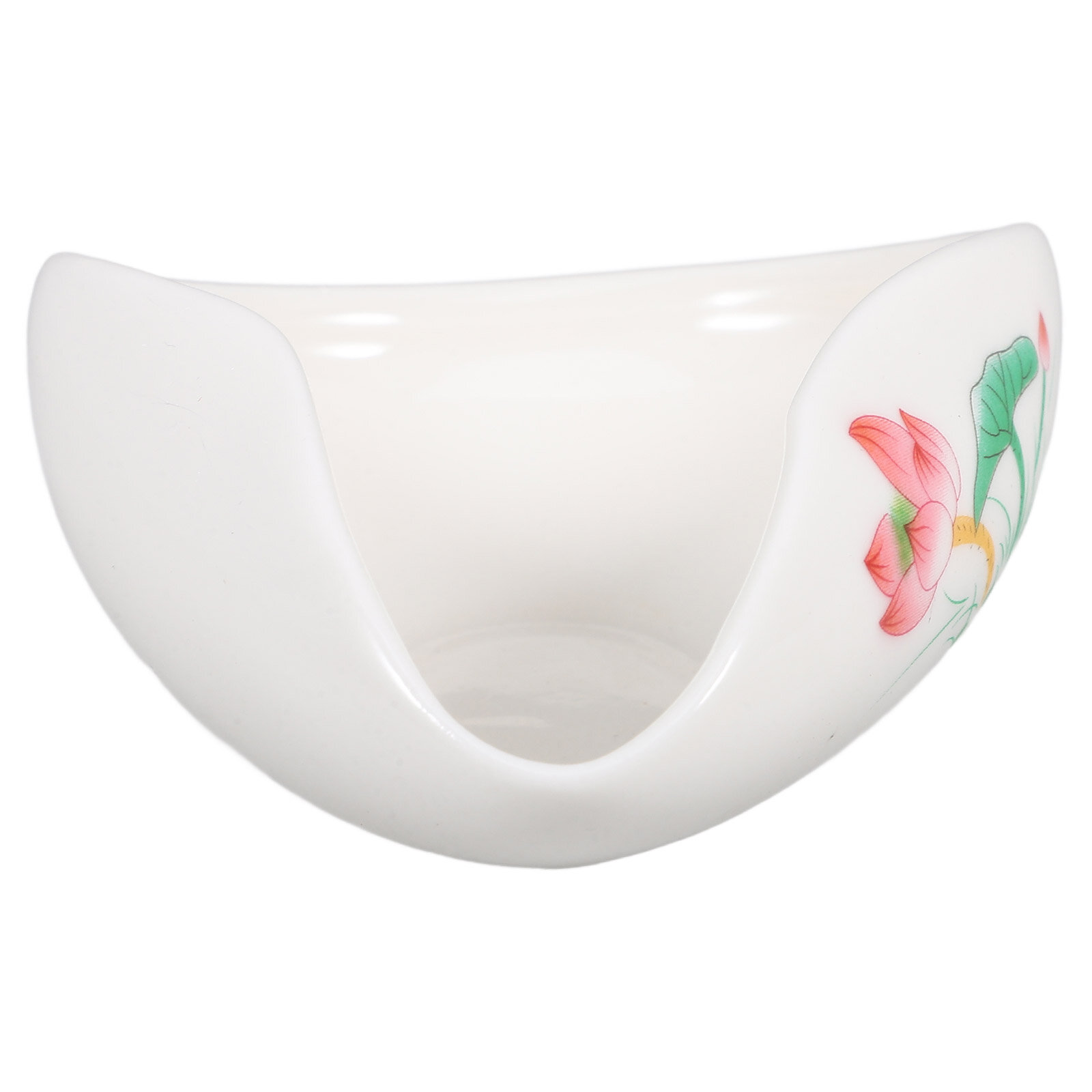 Ретро керамическая ложка для чая, чайный сервиз ручной работы, чайная ложка, лопатка для чая, аксессуары для чайной церемонии в стиле кунг-фу (ложка для чая с ароматом лотоса) 1 шт.