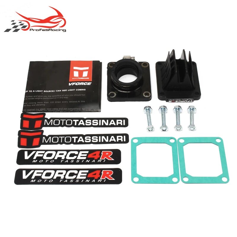 Впускной коллектор V Force YZ85 YZ80 RX KING Vforce 4 V4R82A-I для YAMAHA YZ 85 YZ 80 1993-2020, система клапанов из углеродного волокна