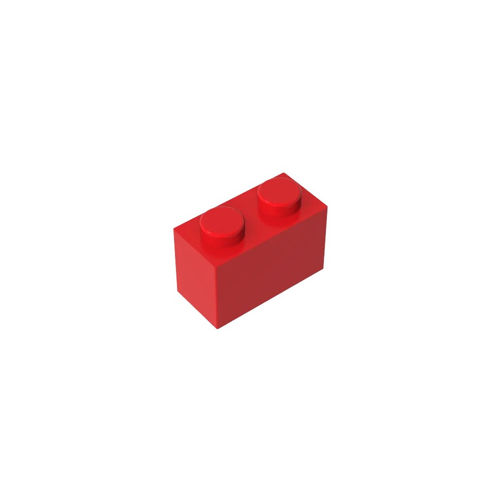 Gobricks 3065, красный, 10 деталей