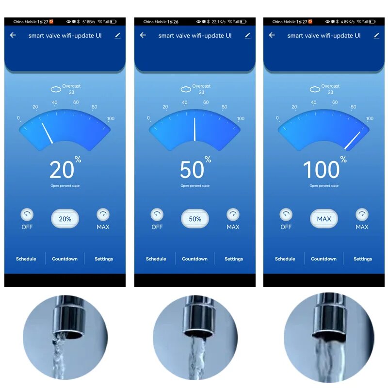 Tuya Smart Valve, WIFI Version DN20, черный — фото 1