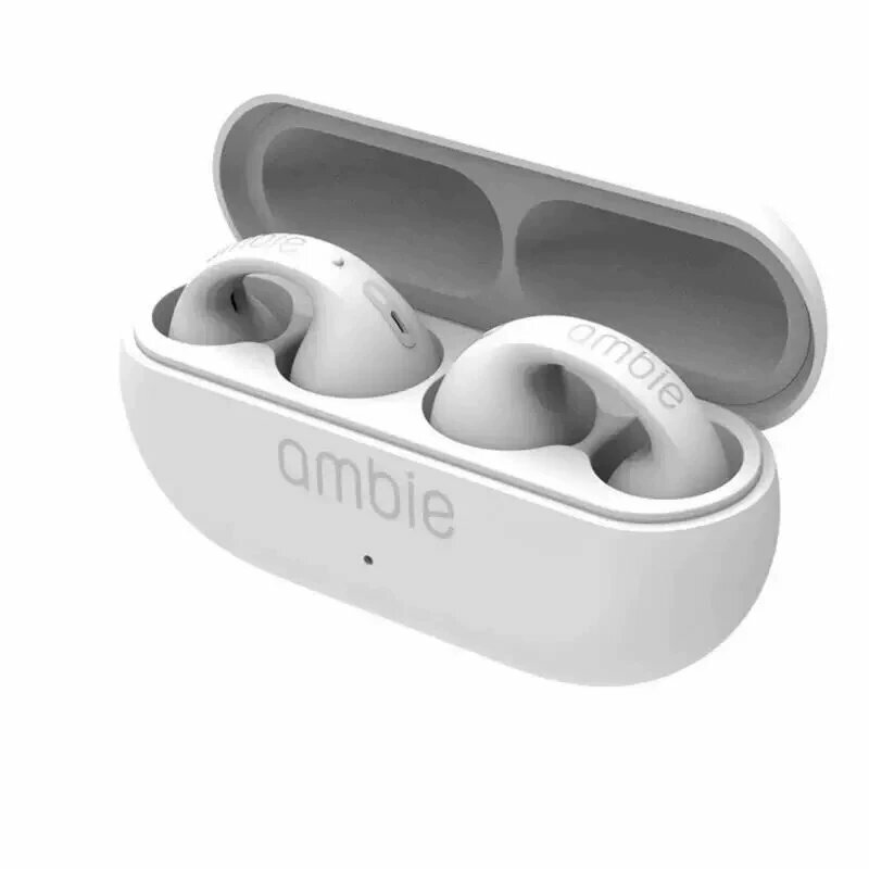 Белые премиум Bluetooth костно-проводные наушники с Hi-Fi беспроводные спортивные наушники с дизайном без вкладышей