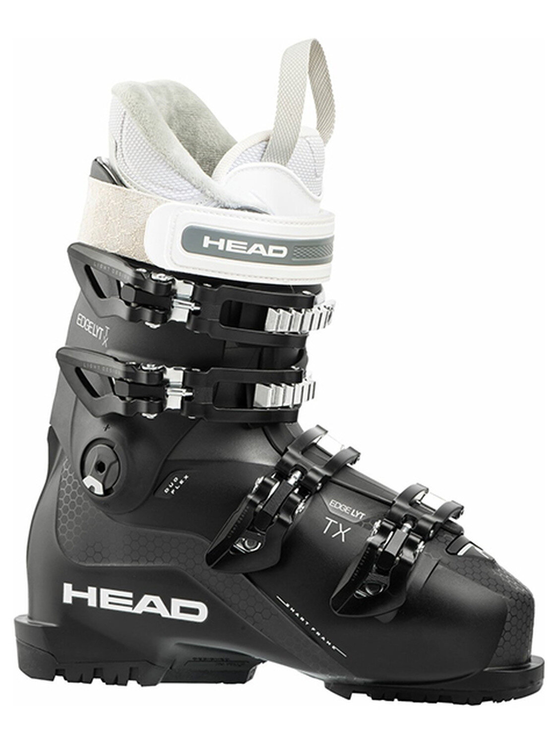 Горнолыжные ботинки Head Edge LYT 65 TX W Black 25/26 , для женщин , черный