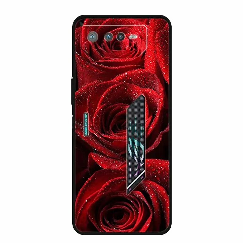 Красный противоударный чехол Asus ROG Phone 7 Ultimate Picture 1