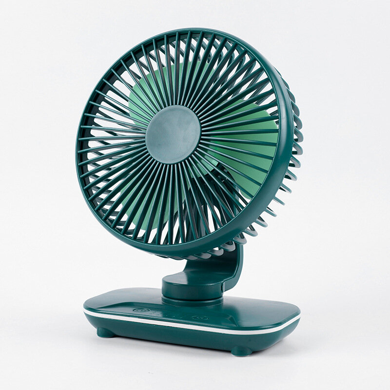 6-дюймовый качающийся головной usb-вентилятор small fan перезаряжаемый бытовой бесшумный электрический вентилятор