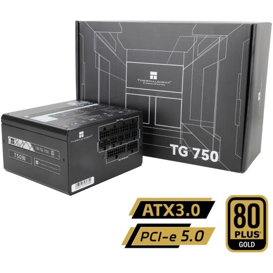 Блок питания Thermalright TR-TG, 750W, 80+ Gold