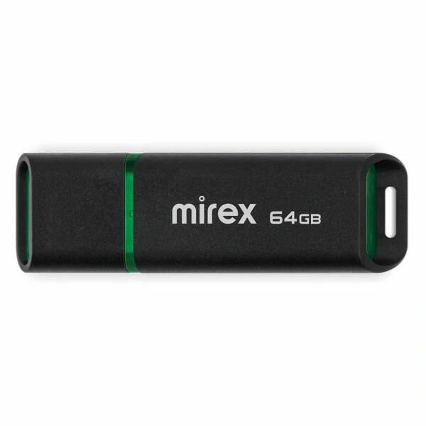 Флэш диск USB Mirex SPACER BLACK 64GB 13600-FMUSBK64