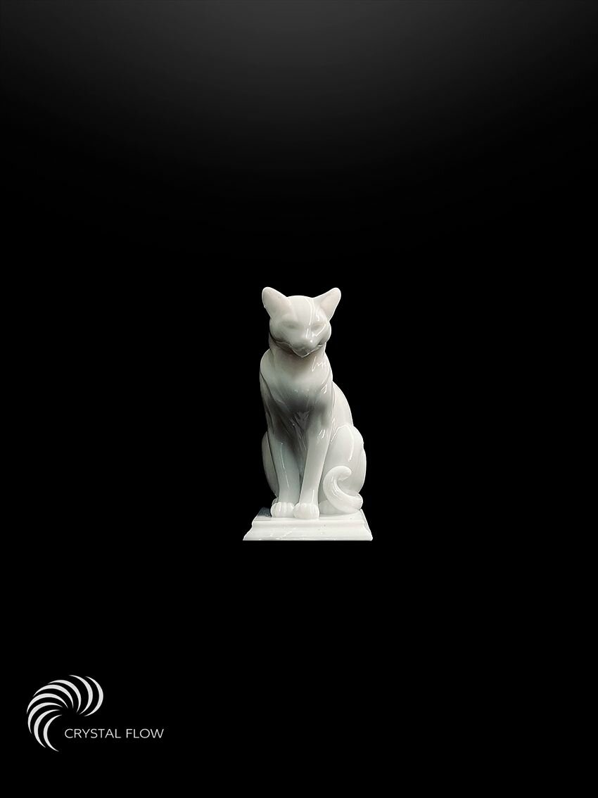 Мини Фигура "Кошка" белая