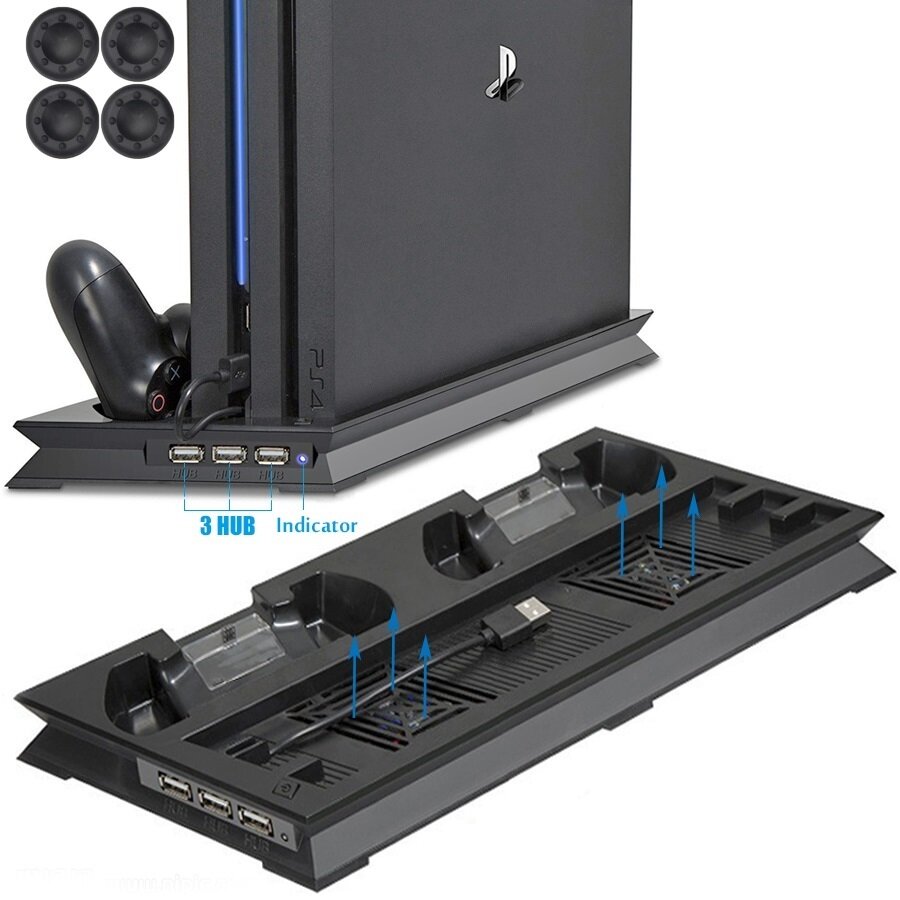 Подставка для пс4 про, док станция для геймпада ps4