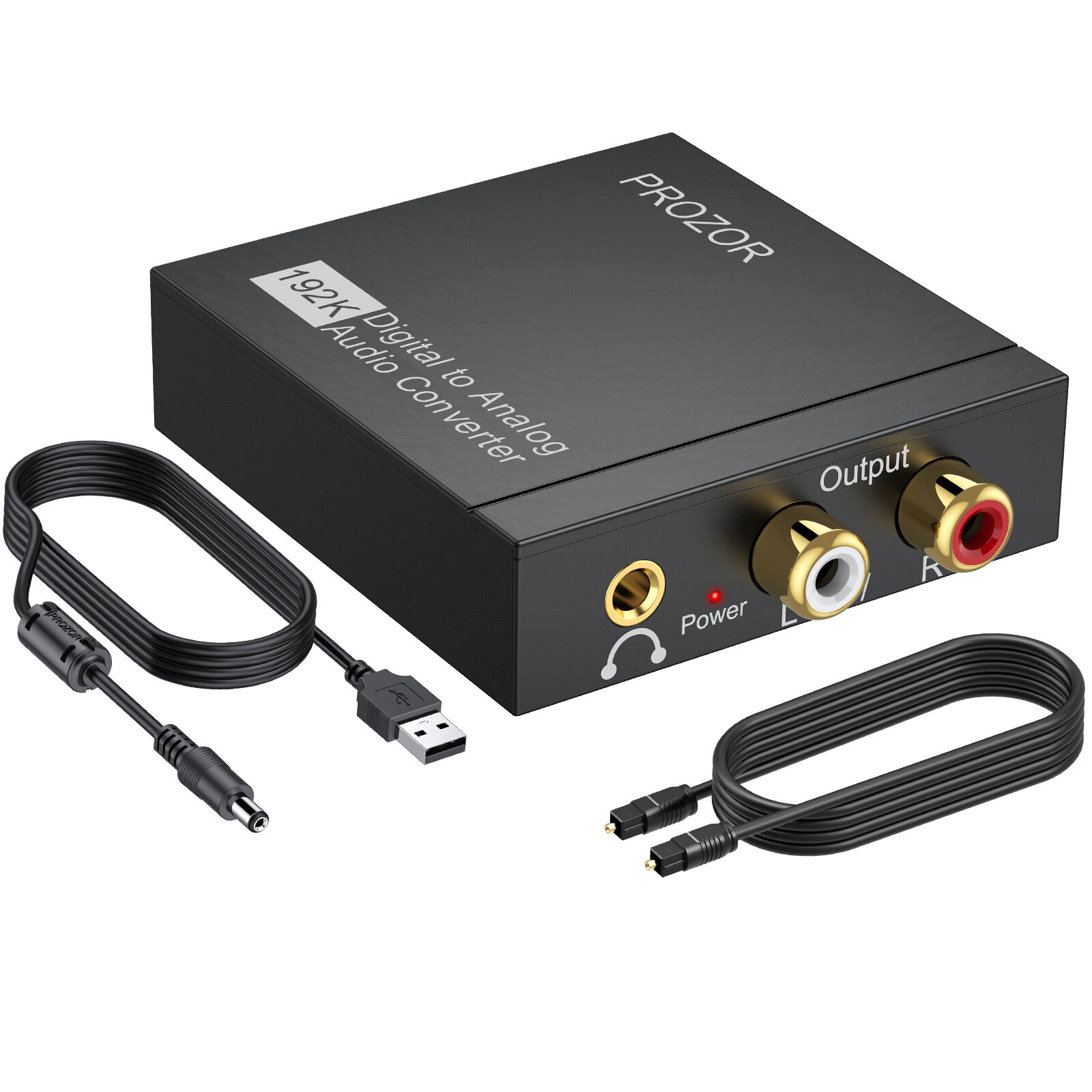 Переходник адаптер аудио конвертер DAC Digital SPDIF Optical to Analog L R RCA 3.5Mm AUX Stereo Audio Adapter оптический аналоговый SPDIF RCA