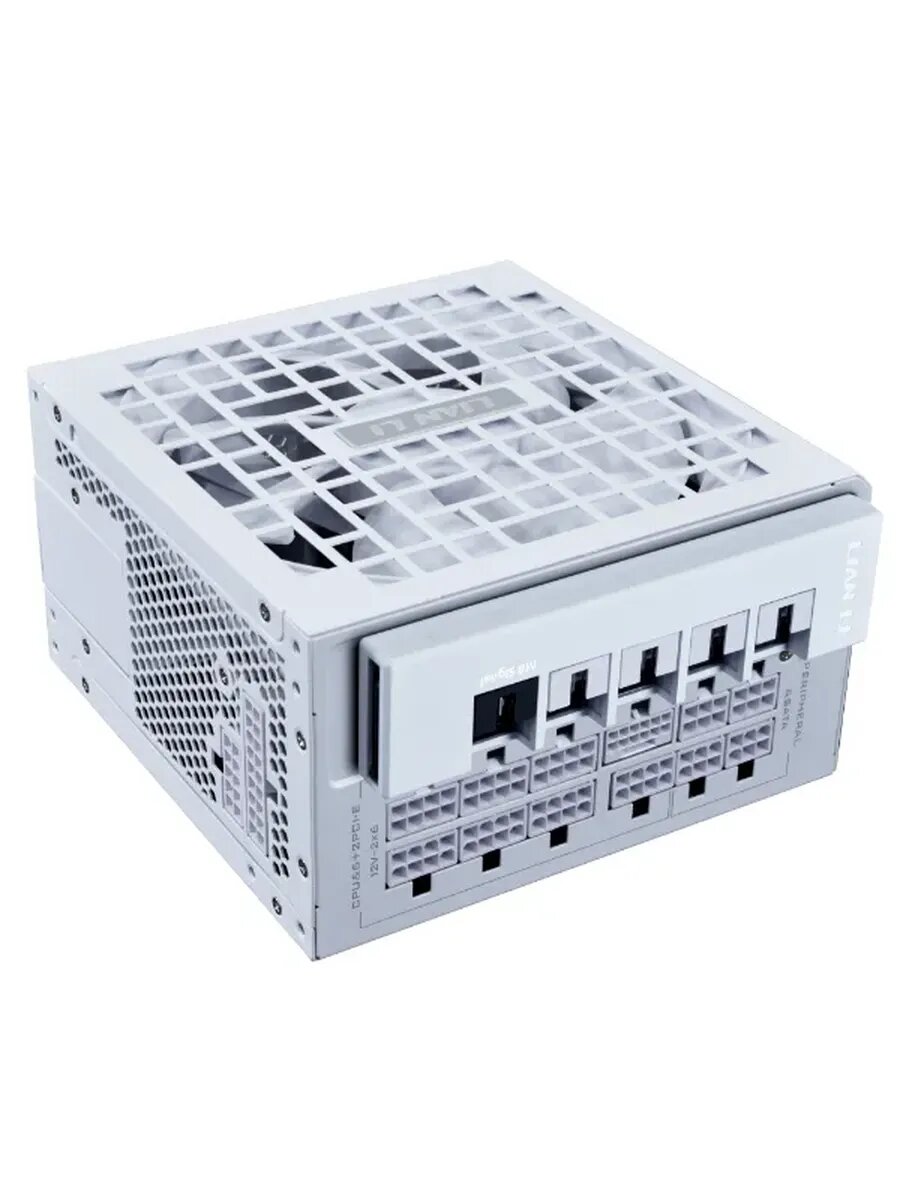 Блок питания Lian Li RS1000G ATX 3.1, 1000W, 80 PLUS Gold, USB HUB, белый