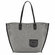 Сумка Longchamp Le Roseau, фактура пэчворк, серый
