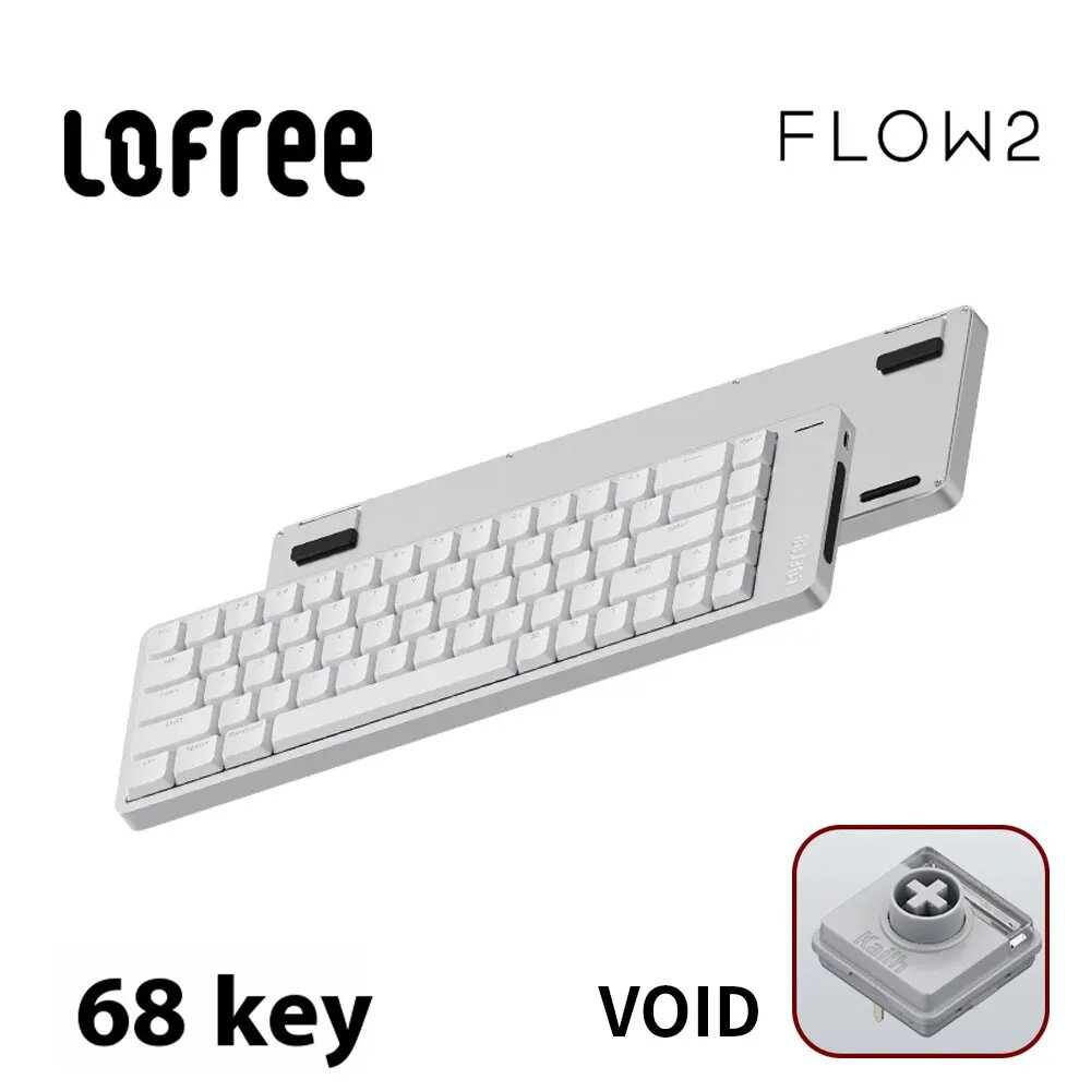 LOFREE FLOW2 68Key Silver VOID механическая клавиатура