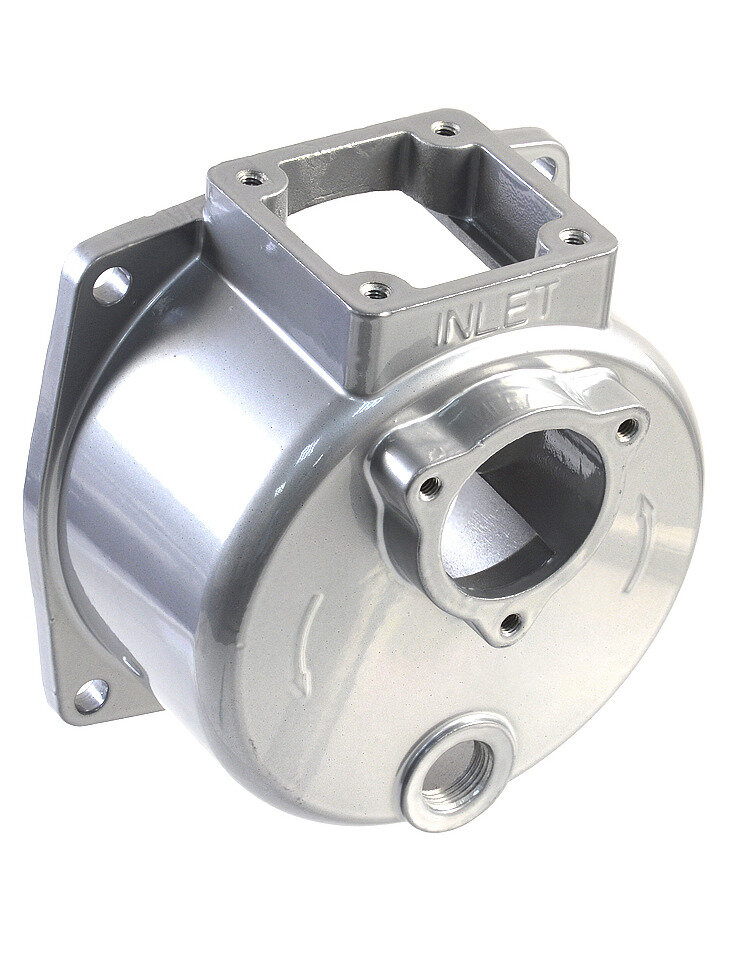 Корпус помпы сторона фланцев для мотопомпы бензиновой CHAMPION GP-27-II