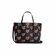 Сумка Coach Mollie, фактура тиснение, черный