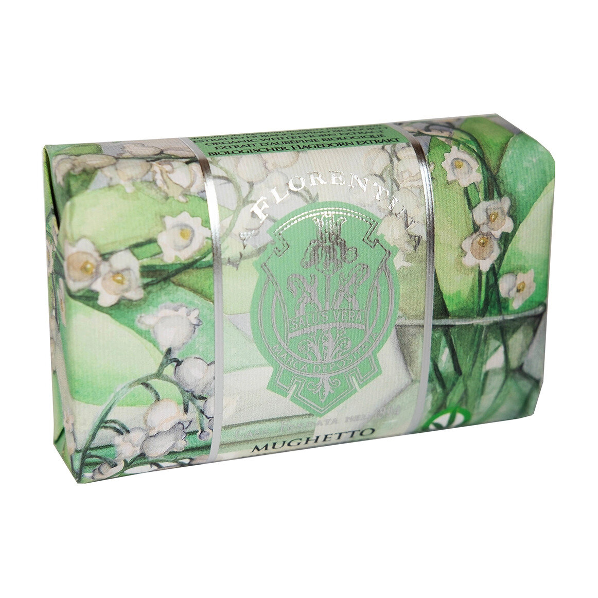 Мыло La Florentina Lily Of The Valley Soap 200 гр / Парфюмированное средство Флорентина Ландыш / Лили Оф Зе Вэлли