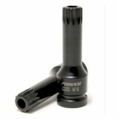 Головка-бита spline ударная m16, 1/2 FORSAGE F24807816