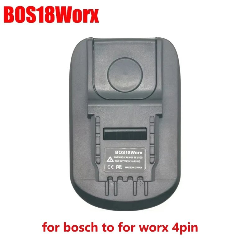 Адаптер для аккумуляторов Makita, Bosch, DeWalt, Milwaukee 18V к инструменту Worx 4PIN BOS18Worx