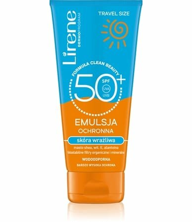 Солнцезащитное средство Lirene Sun care, 90 мл, SPF 50+