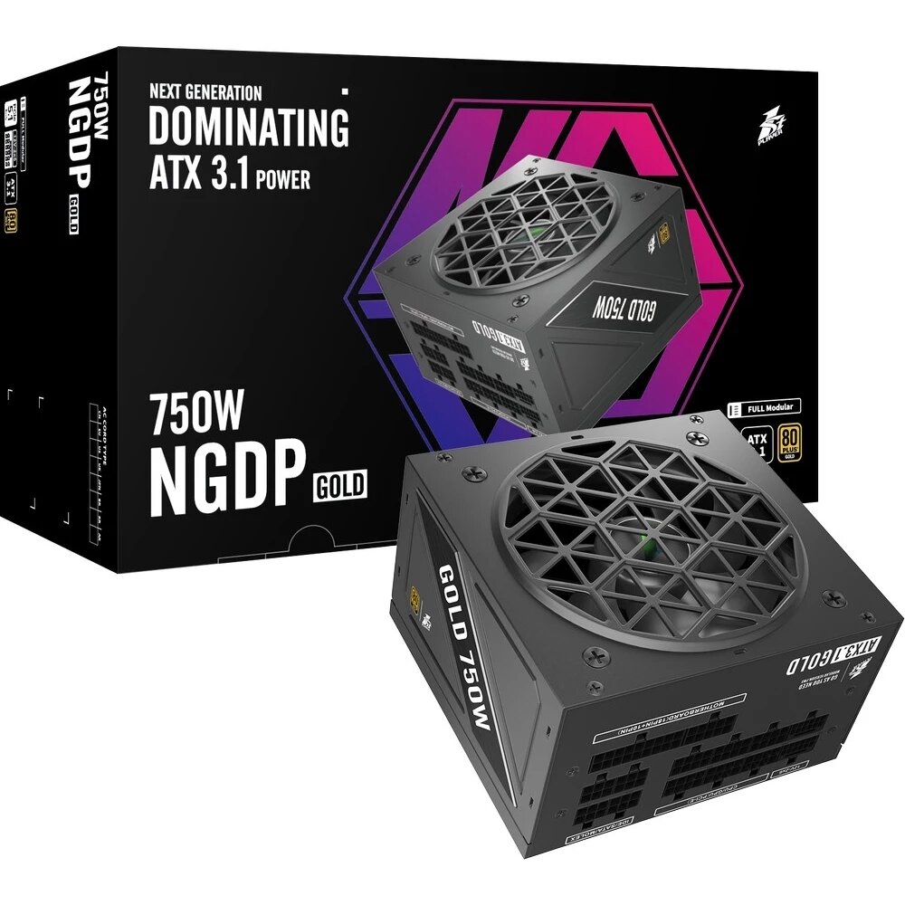 Блок питания 1stPlayer 750 Вт NGDP HA-750BA4, оригинал, гарантия 1 год