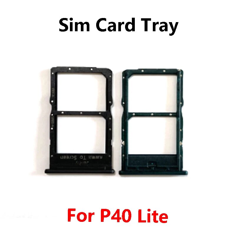 Держатель SIM-карты для Huawei P40 Lite gold