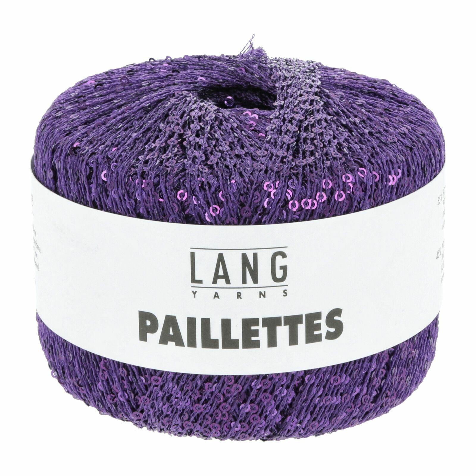 Пряжа для вязания с пайетками Lang Yarns Paillettes (39.0047) 2 мотка по 25 г/112 м