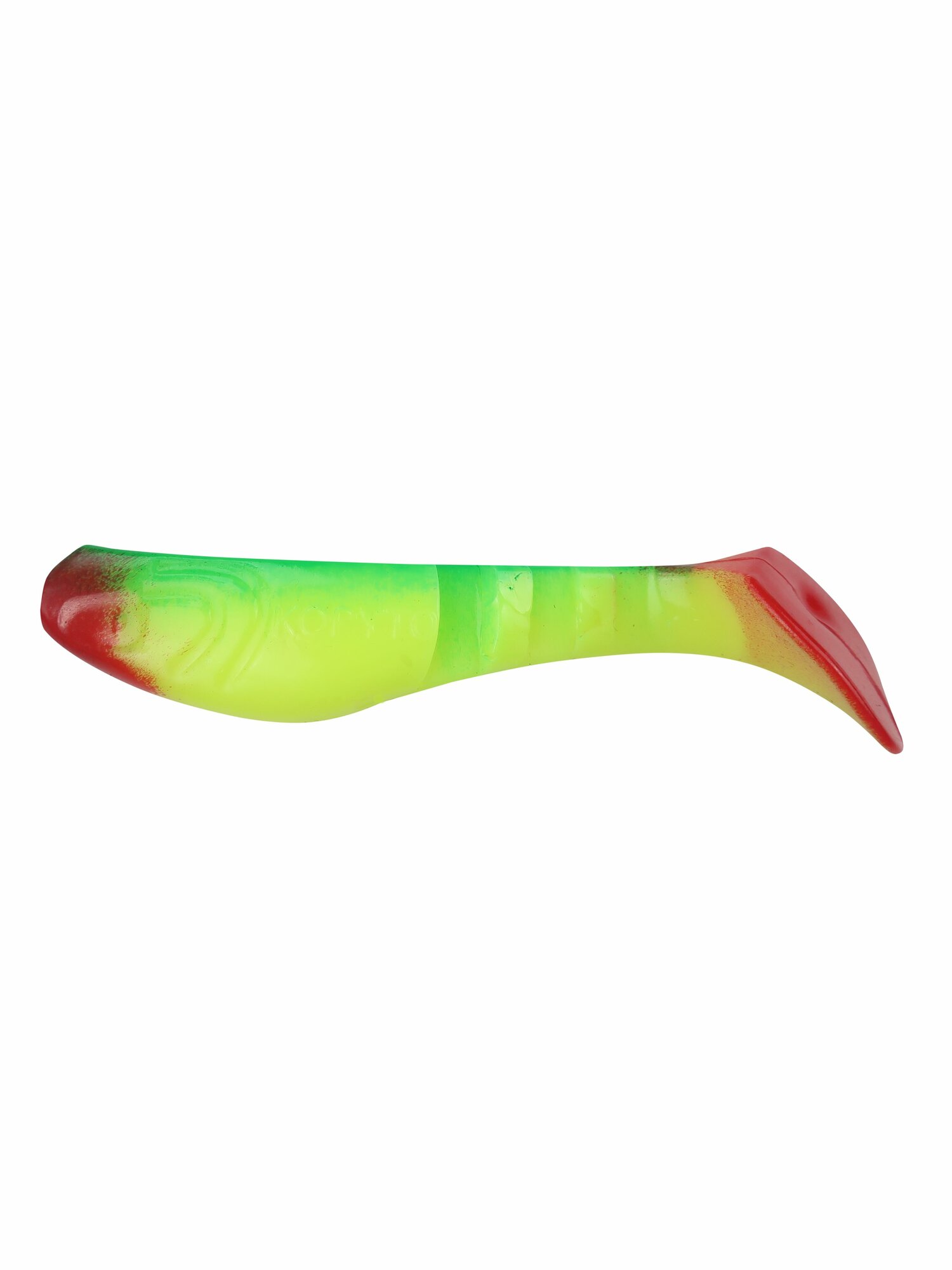 Мягкая силиконовая приманка для рыбалки Риппер RELAX KOPYTO 2.5" S058R /6.2 см, упаковка 10 шт/