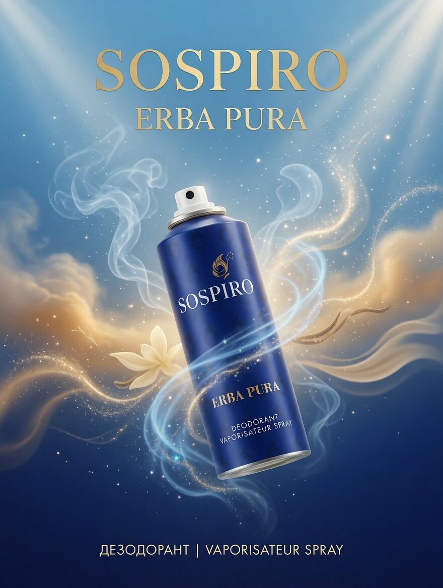 Парфюмерный дезодорант Sоspiro Erba Pura