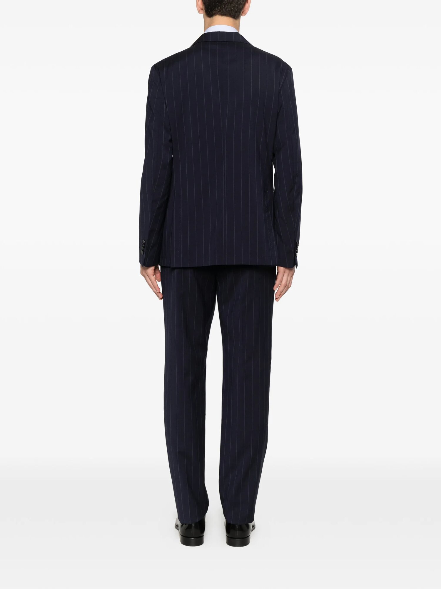Комбинезон Manuel Ritz Pinstripe single-breasted suit, размер 54, blue — фото 1