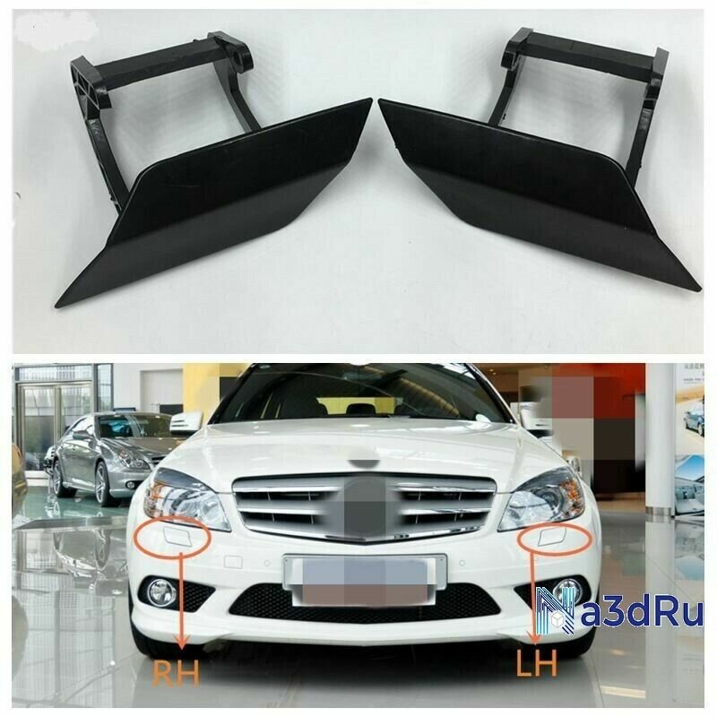 Заглушка омывателя фар mercedes W204 C250 C350 C63 2048804224 2048804324, мерседес в204 с350 с63, с2
