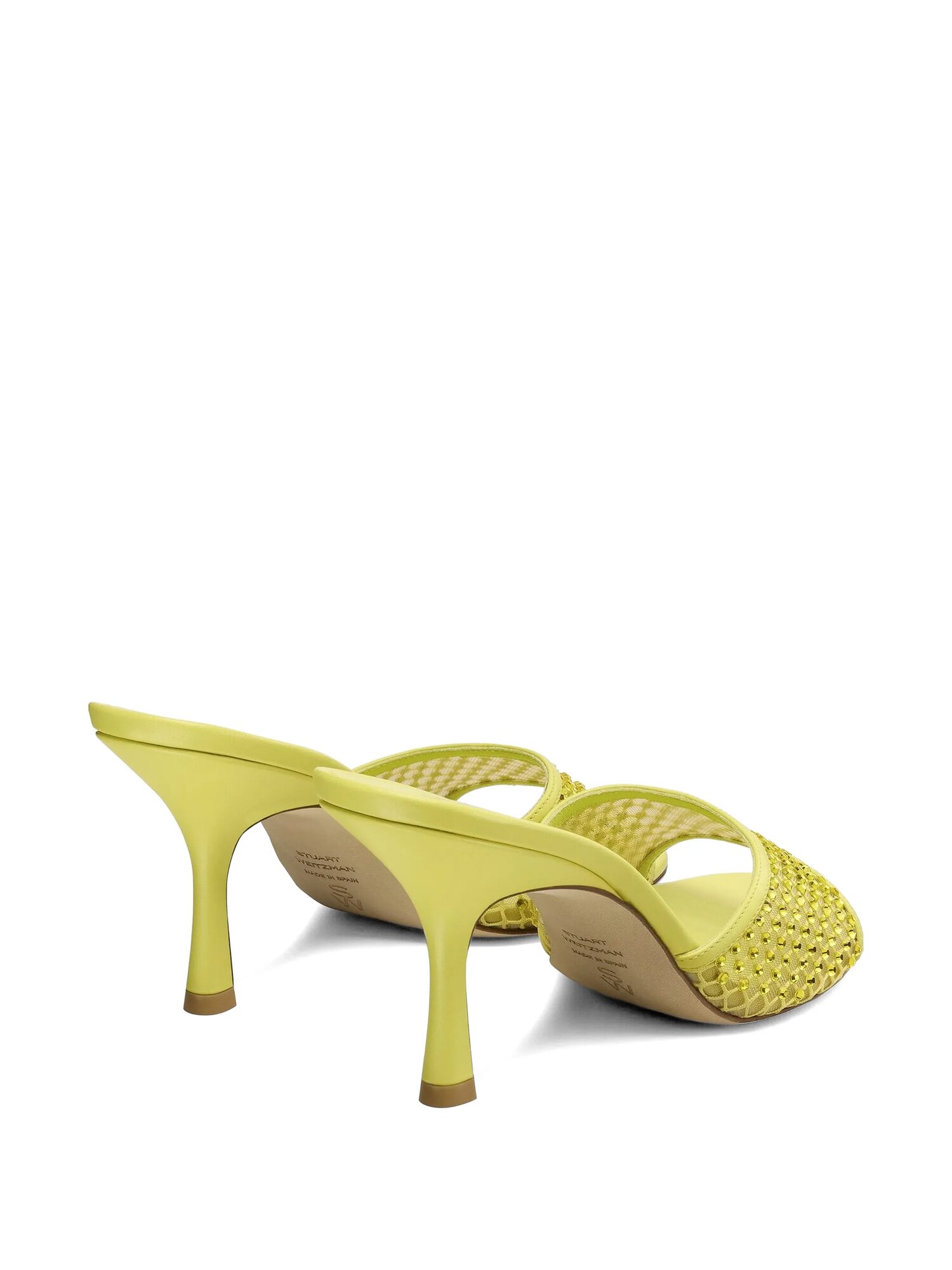Мюли Stuart Weitzman Bareitall 8.5, размер 36, yellow — фото 1
