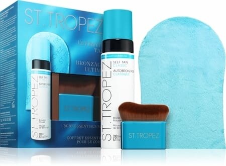 Набор автозагара St.Tropez Ultimate Tan Kit, для женщин, включает пенку-автозагар 200 мл, аппликатор и щетку