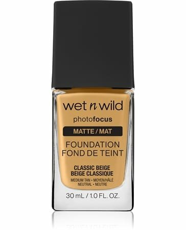 Тональный крем Wet n Wild PhotoFocus, classic beige, 30 мл