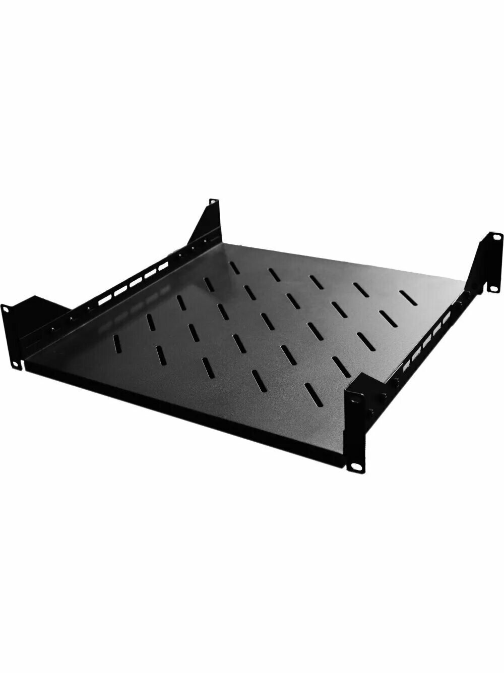Полка Wize WSH1U100 с боковым креплением, высота 1U, глубина 1000 мм, для рэковых шкафов