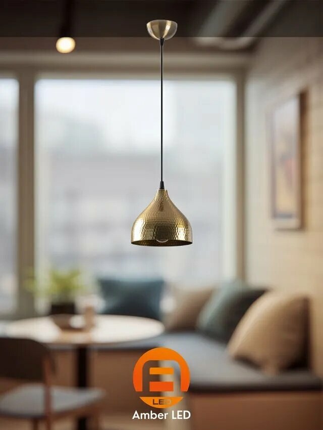 Amber LED Люстра, E27, 40 Вт
