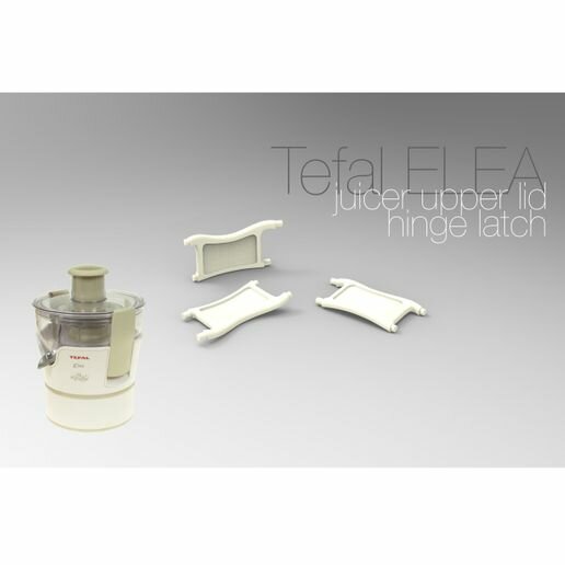 Защёлка петли крышки соковыжималки Tefal ELEA. 4 шт в комплекте.