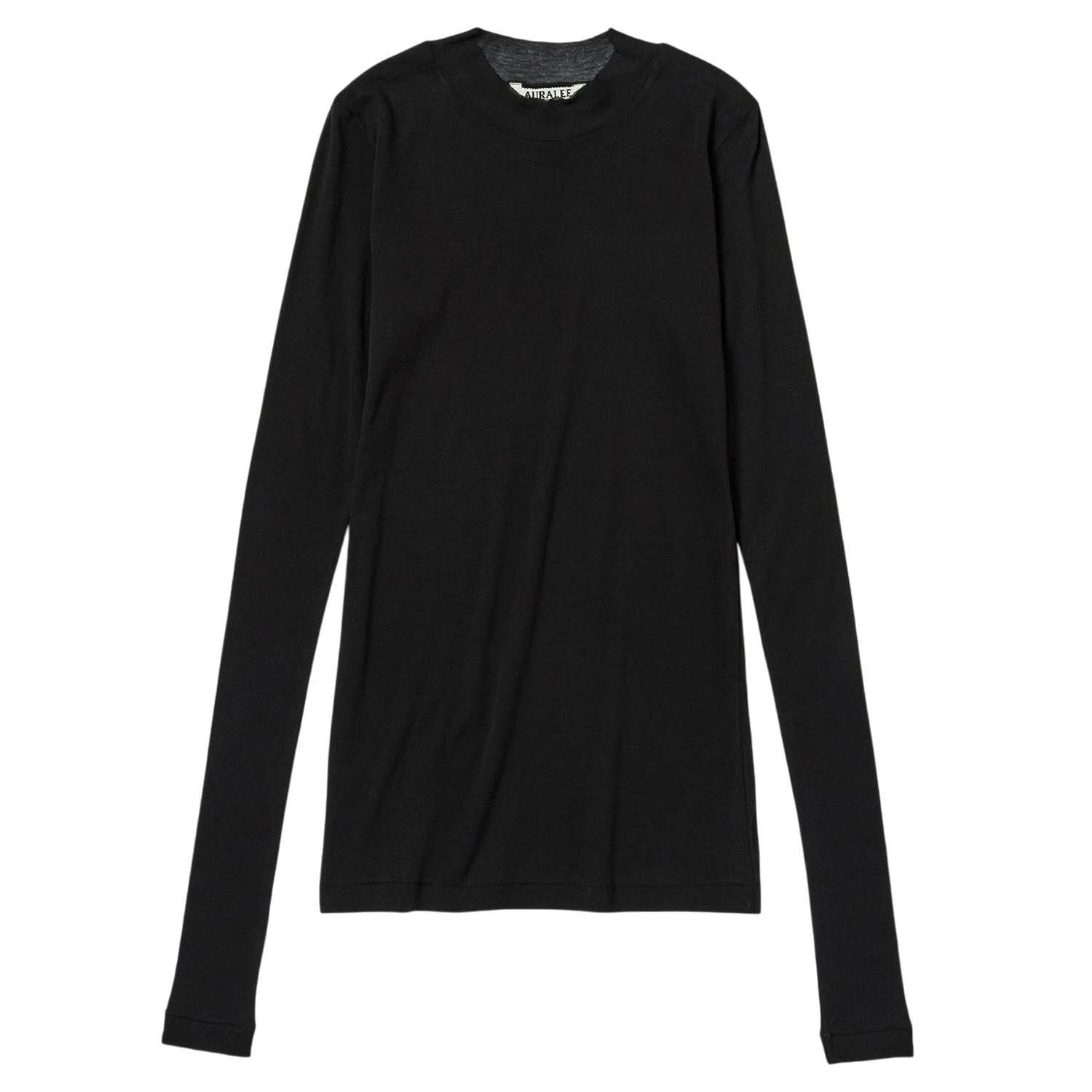 Лонгслив Лонгслив Auralee *Super High Gauge Sheer Rib L/S Tee