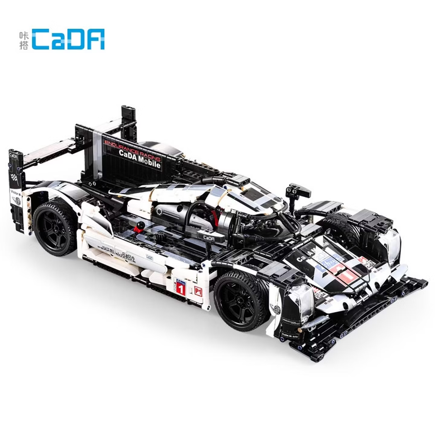 Конструктор гоночной машины CaDA Porsche 919 Le Mans C61016 с пультом управления