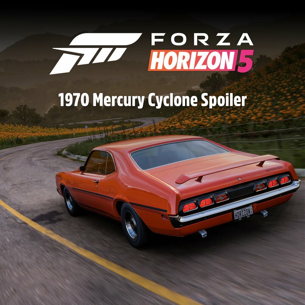 Дополнение Forza Horizon 5 1970 Mercury Cyclone Spoiler, цифровое издание PlayStation 5, регион Турция / код пополнения баланса