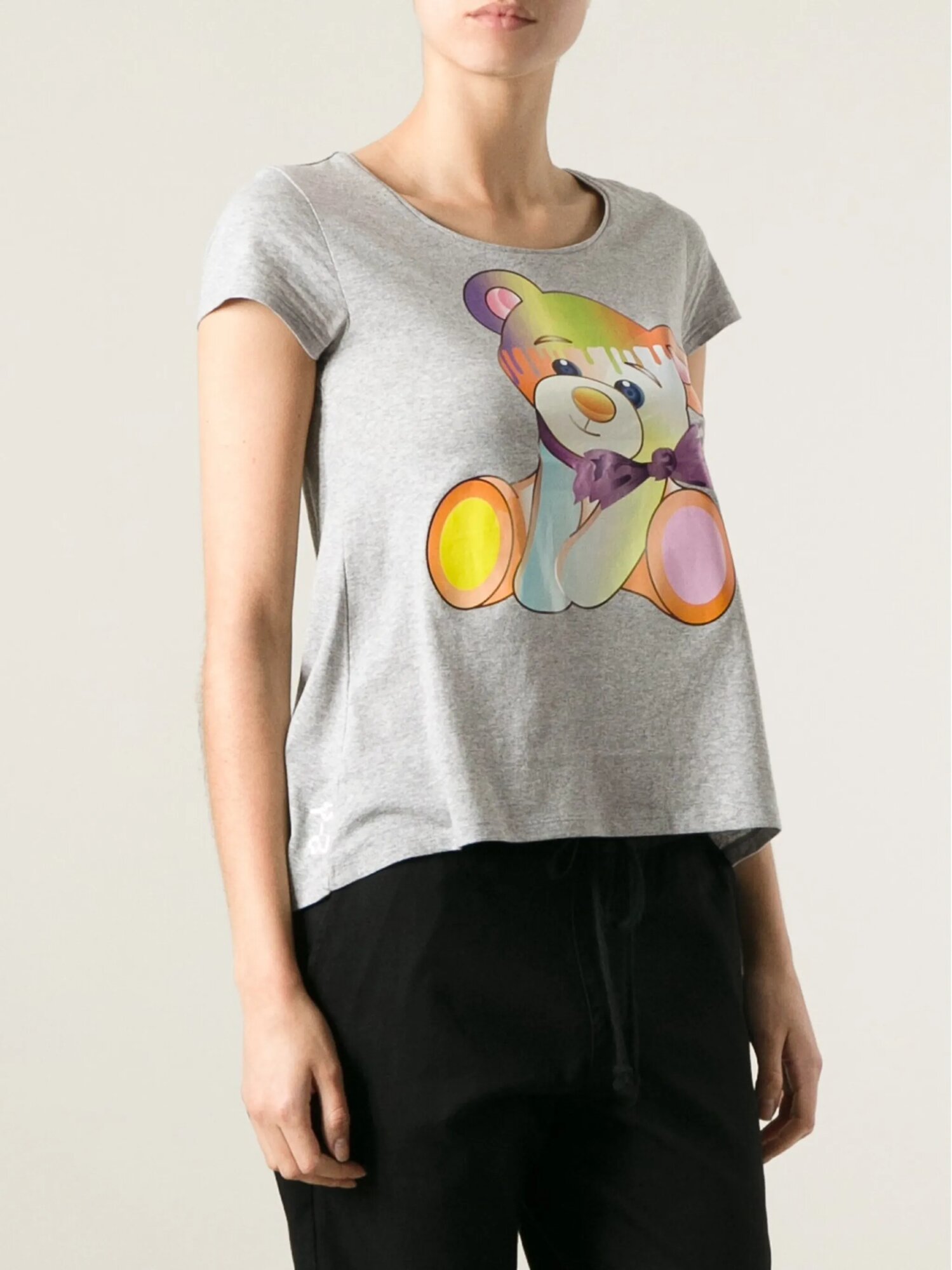Футболка Y-3 Multicolour bear print t-shirt, размер 40 — фото 1