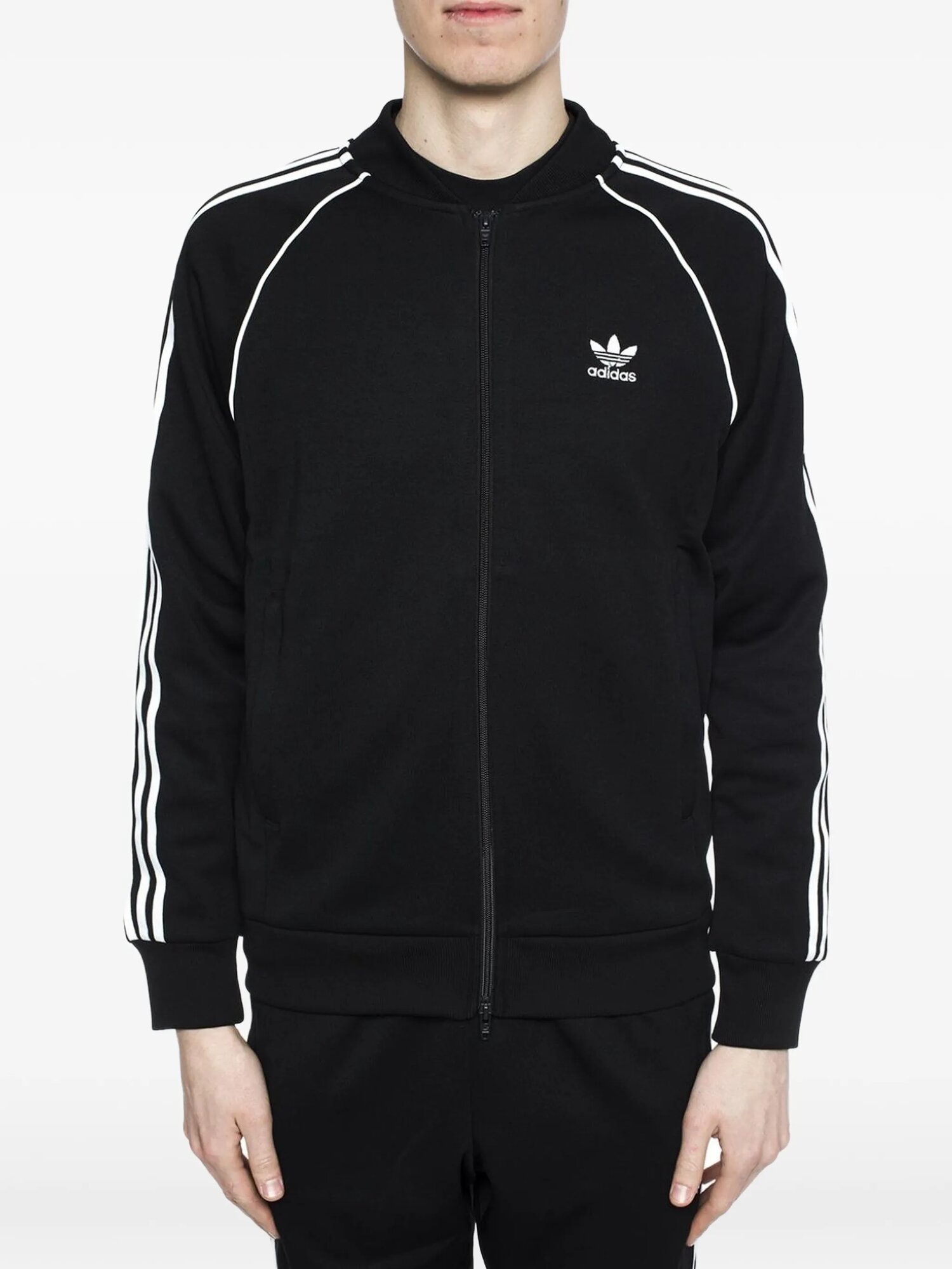 Куртка adidas, размер S, черный — фото 1