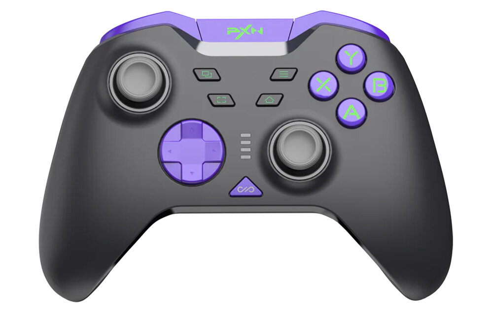 Геймпад PXN P5 8K, темно-серый/фиолетовый, для PC, Nintendo Switch, iOS, Android — фото 1