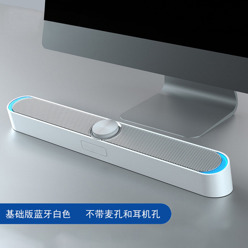 Компьютерная проводная Bluetooth-колонка с встроенным настольным микрофоном, мини-колонка с USB-подключением