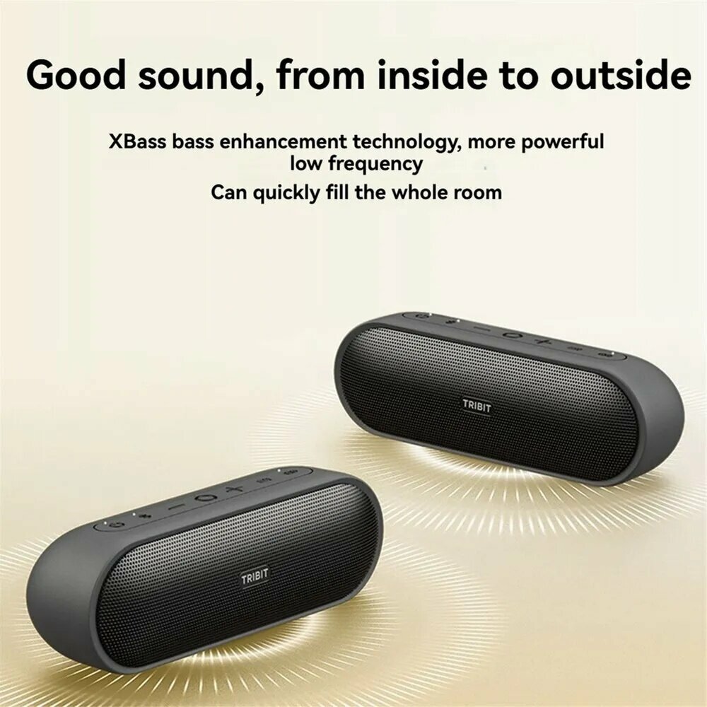 Прочный. Портативный Bluetoothдинамик TRIBIT XSound Plus 2 мощность 30 Вт