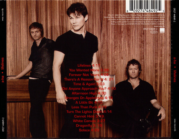 Компакт-диск A-ha - Lifelines (1 CD) — фото 1