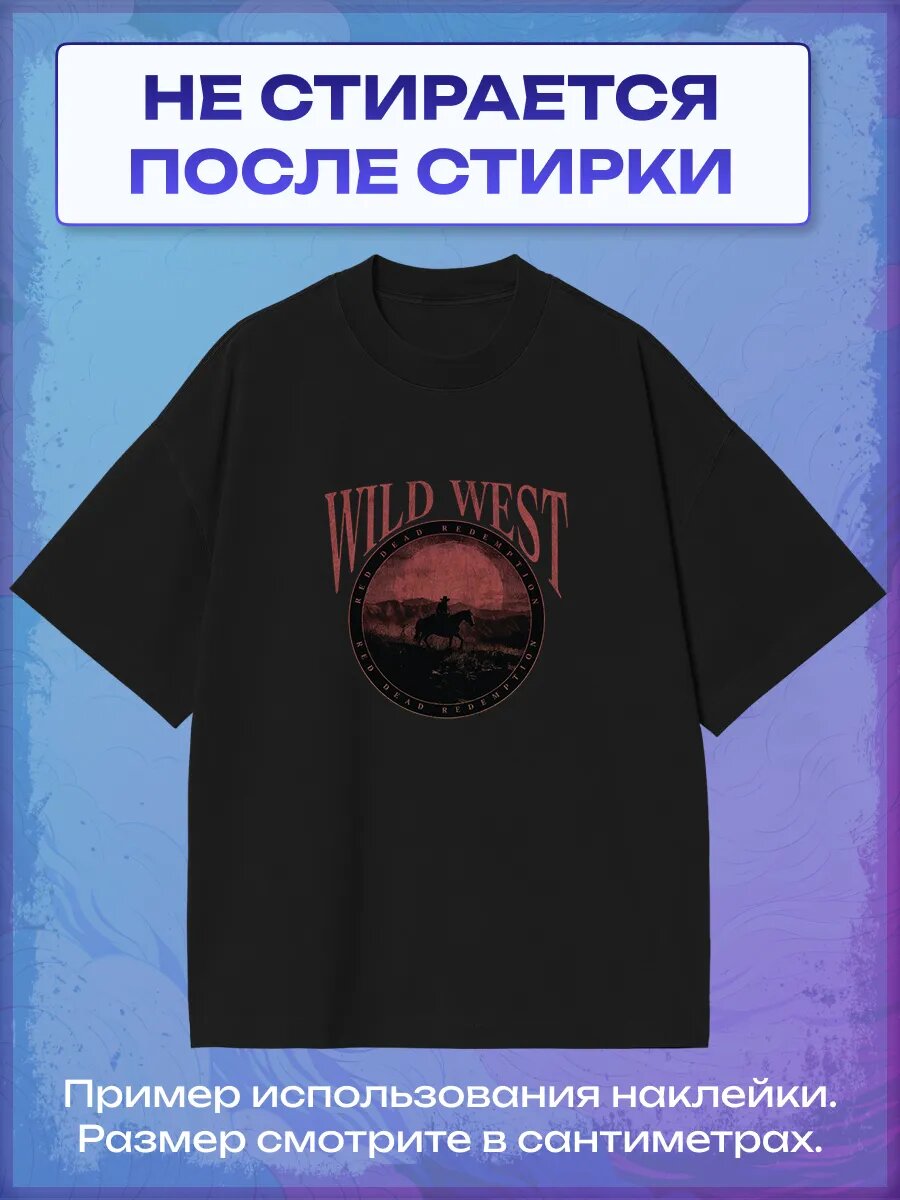 Термонаклейка red dead redemption — фото 1
