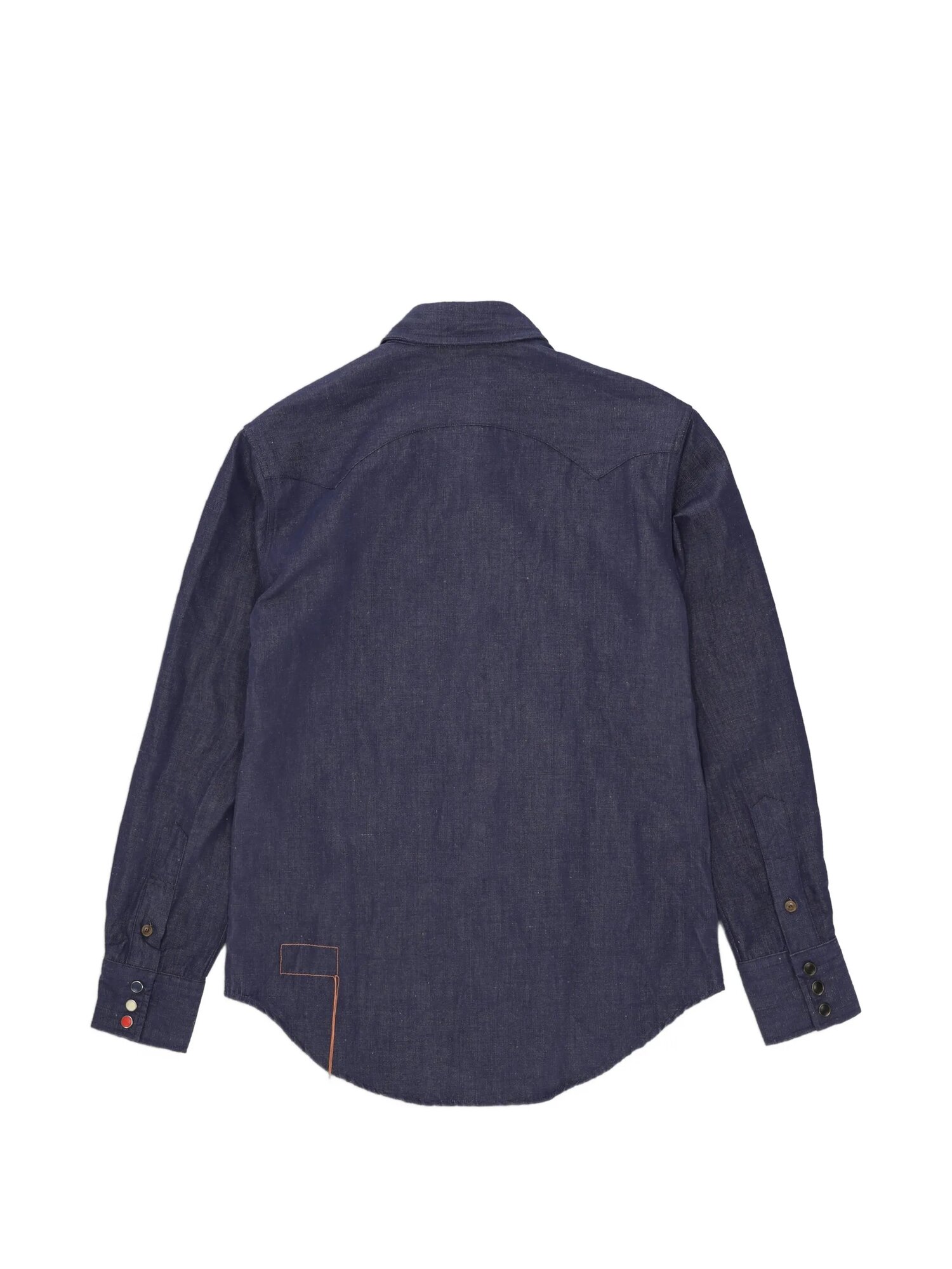 Рубашка FORTELA Smith heavy-chambray shirt, размер XL, синий — фото 1